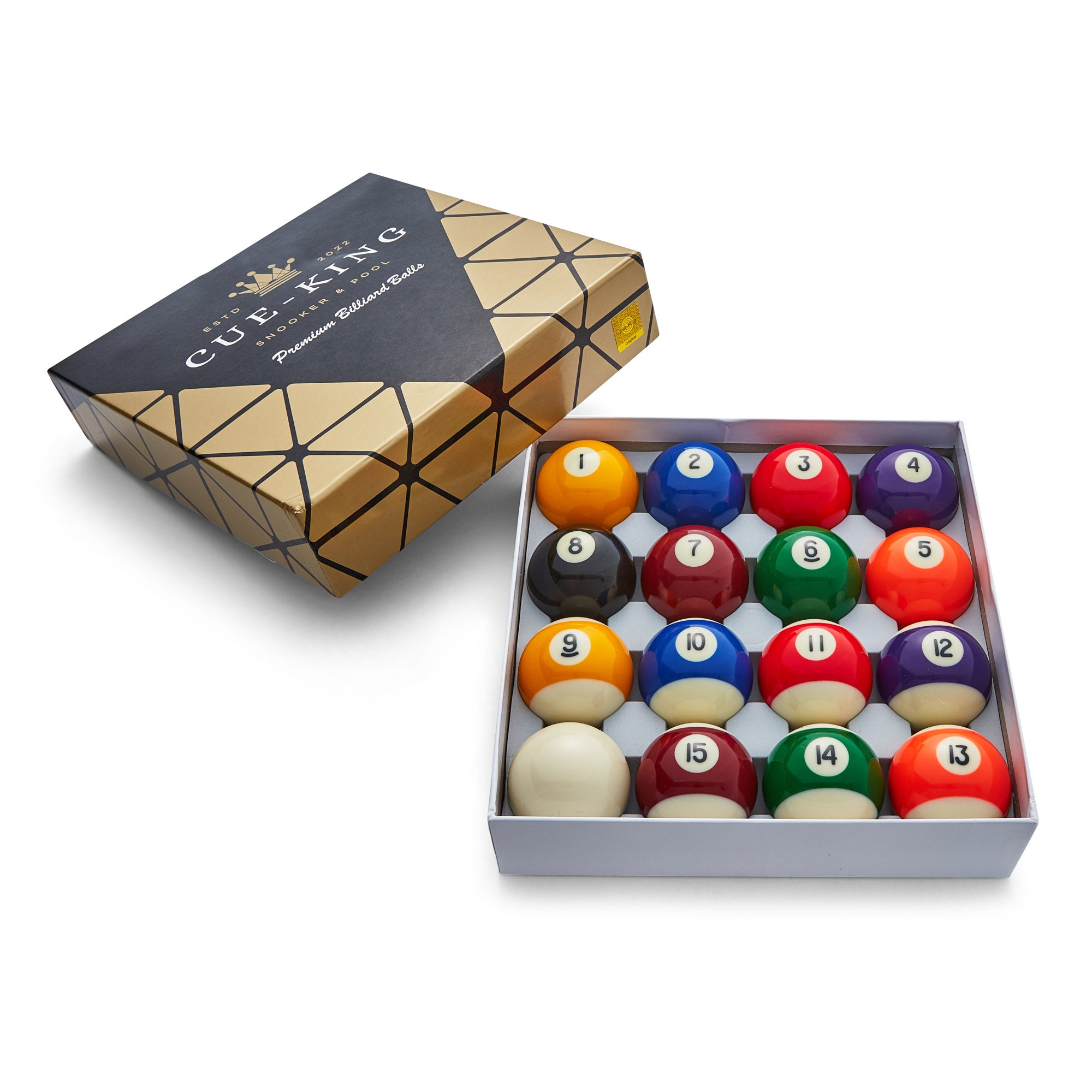 Billiard Ball Sets | Stripes Billiard Balls | Cue-King